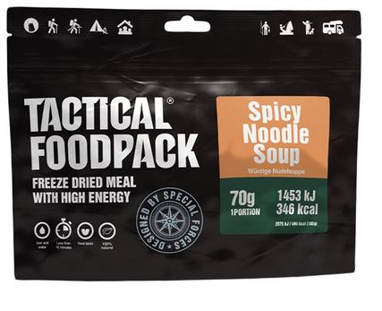 TACTICAL FOODPACK - SPICY NOODLE SOUP | Gun-House