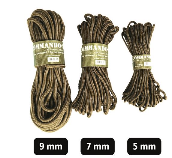 COMMANDO-SEIL COYOTE 9MM x 15 METER | Gun-House